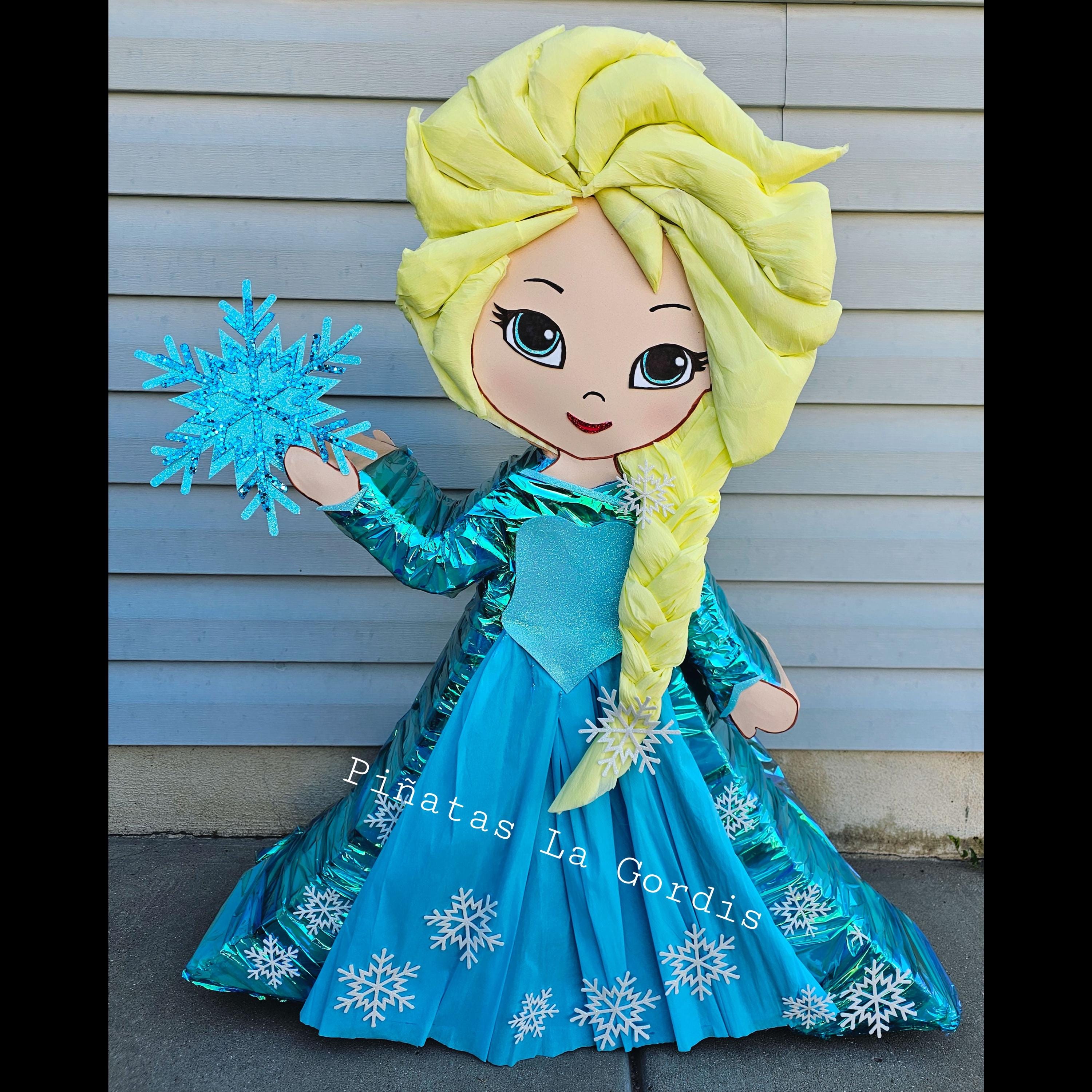 Small Elsa Frozen Piñata/princess/ Piñatas for Kids/ Piñatas for Girls ...