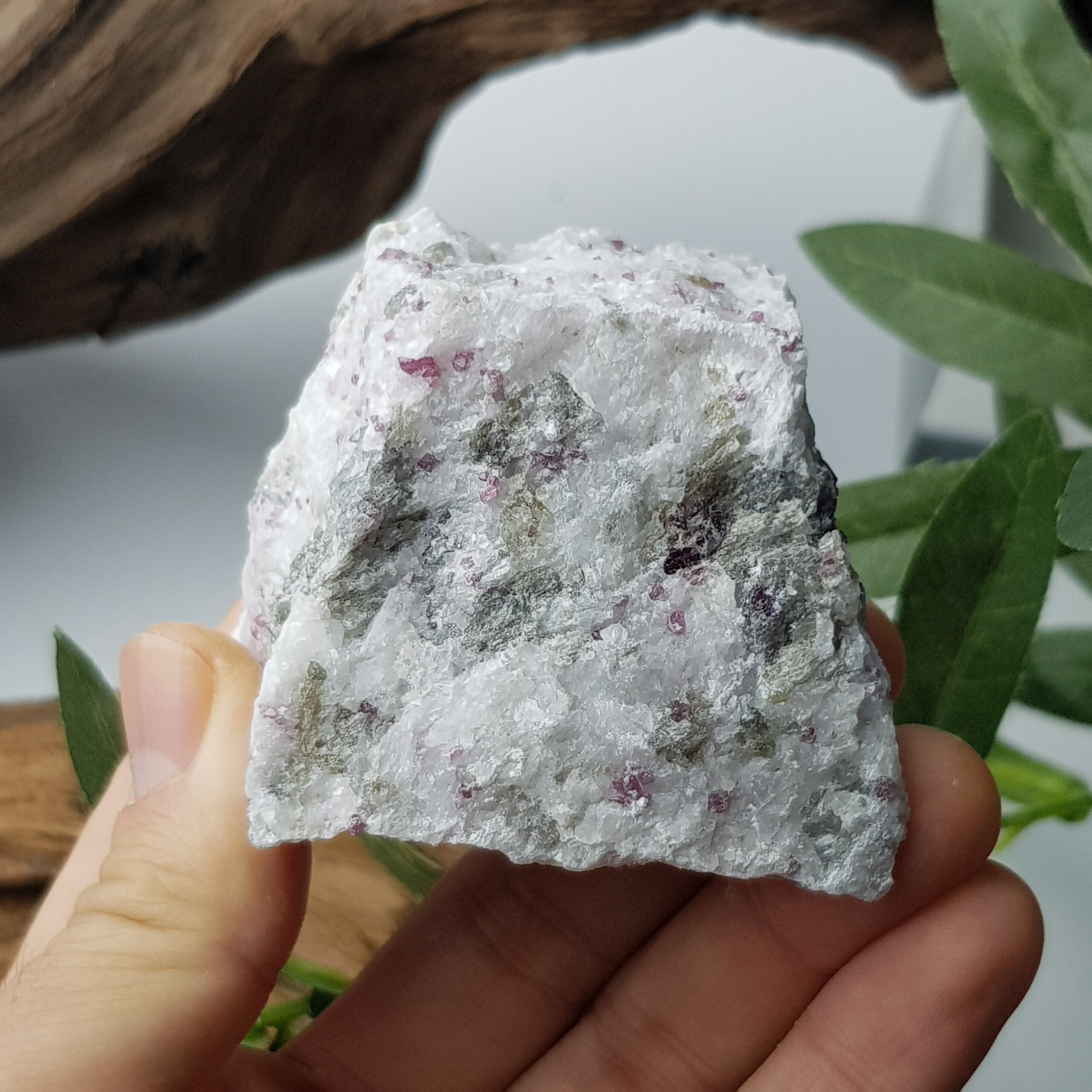natutal spinel Spinel crystal on white rock spinel gemstone spinel ...