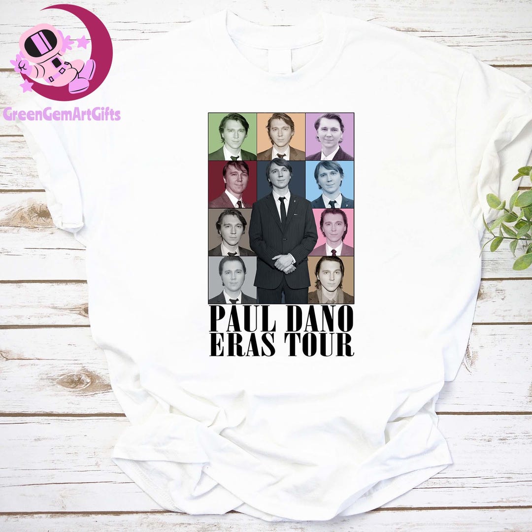 Paul Dano Tour Shirt, Paul Dano Graphic Tee, Paul Dano Fan T-shirt ...