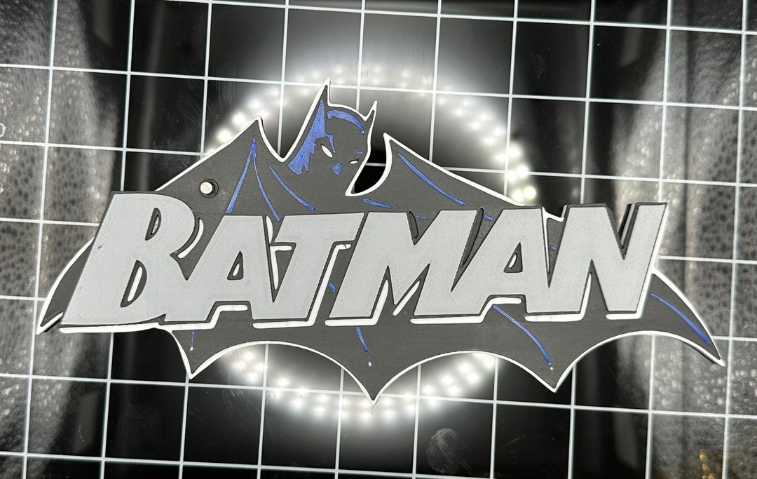 Nocturnal Hero Shhh Logo Action Figure Stand - Etsy