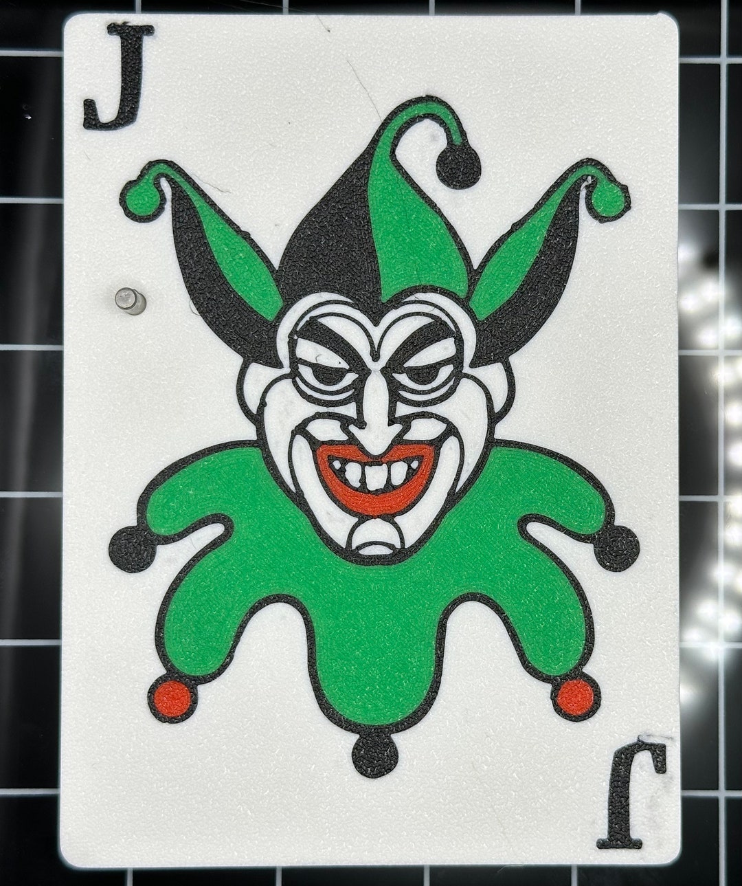 Jester Card Action Figure Stand - Etsy