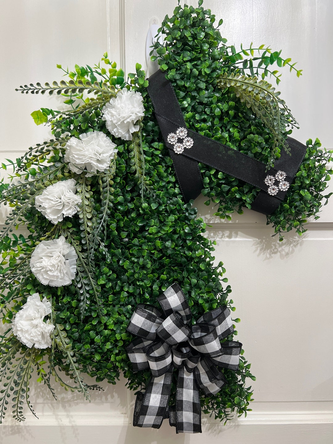 Belmont Stakes Horse Wreath - Etsy