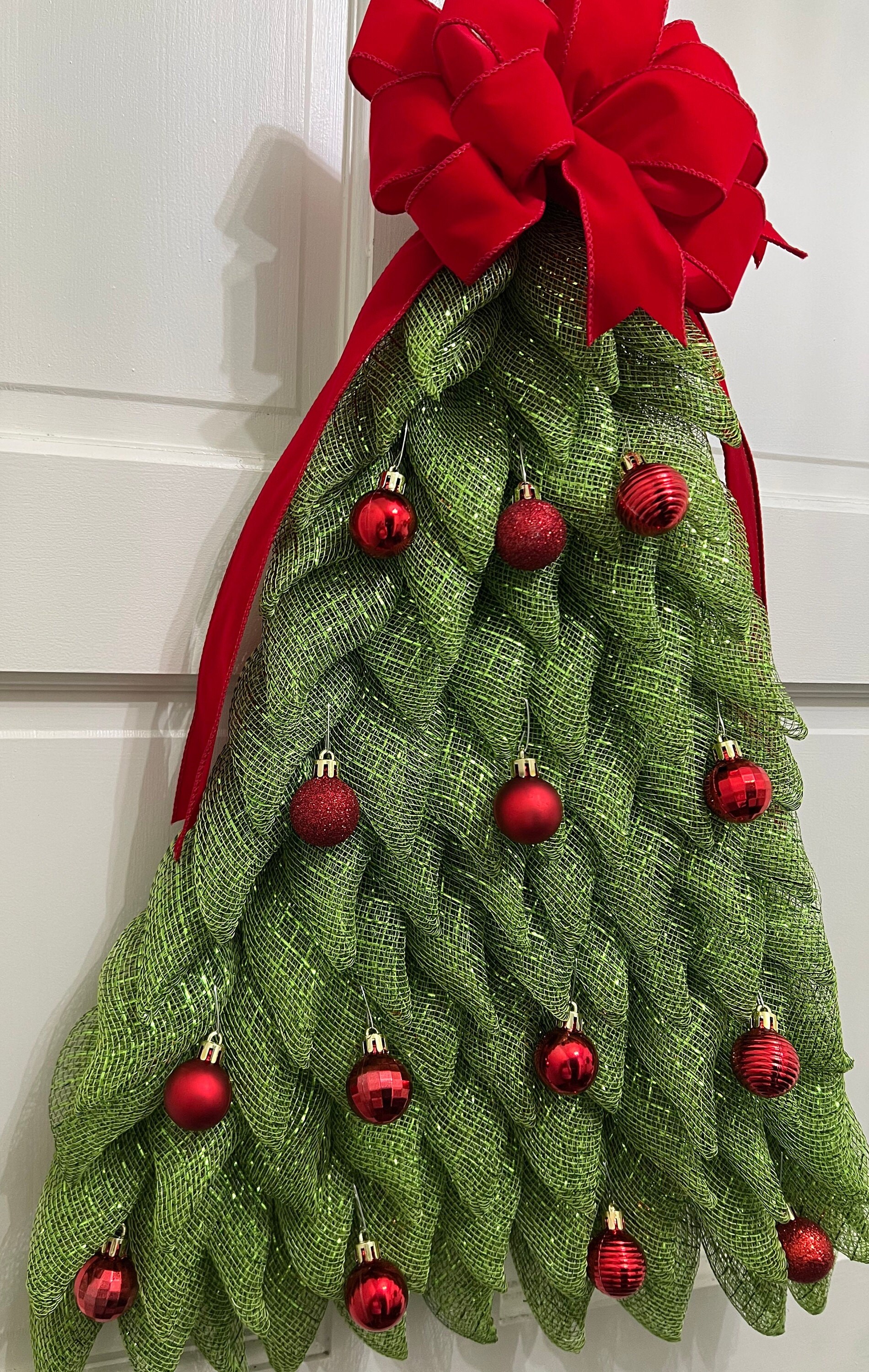 Christmas Tree Wreath - Etsy