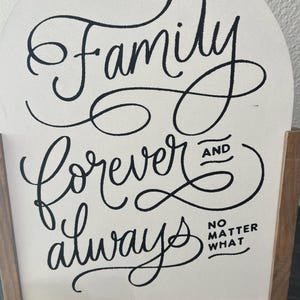 Family is Forever and Always. - Etsy