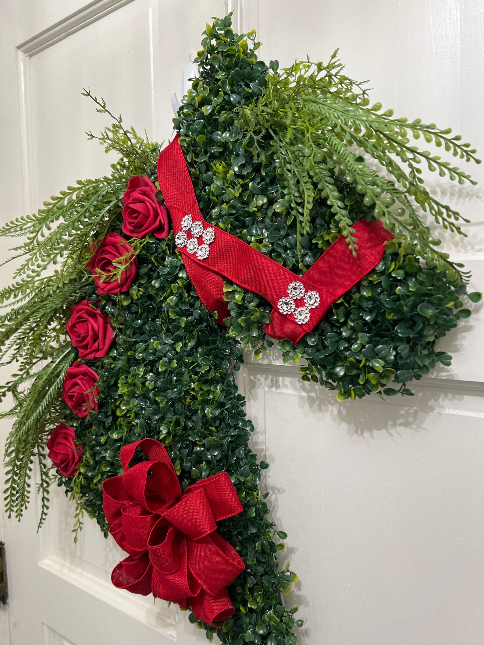 Kentucky Derby Horse Wreath - Etsy