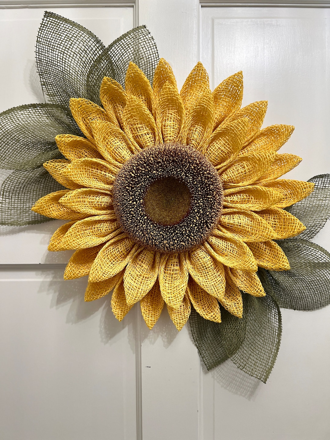Sunflower Wreath - Etsy