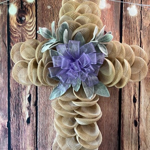 Cross Wreath - Etsy