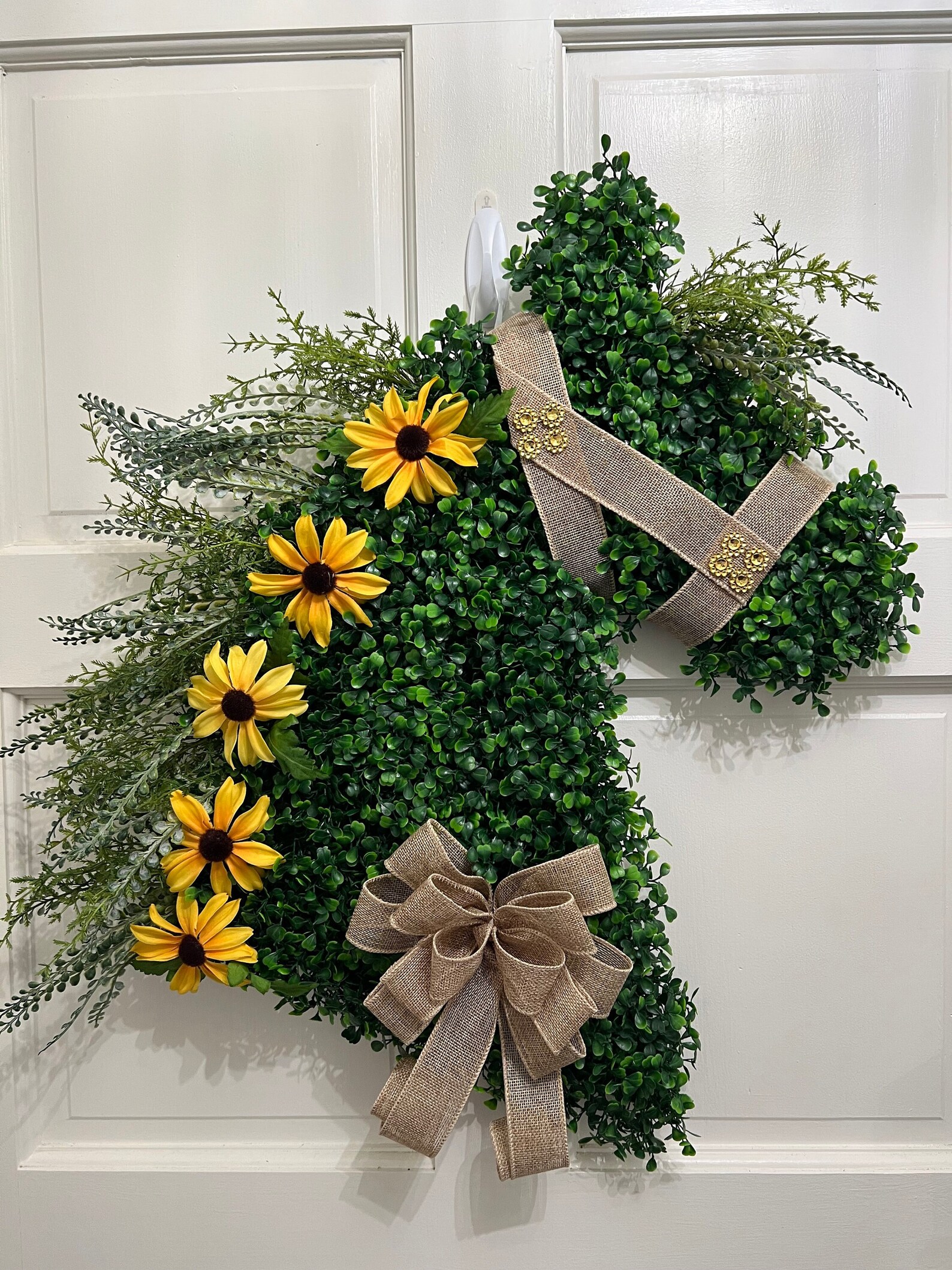 Kentucky Derby Horse Wreath - Etsy