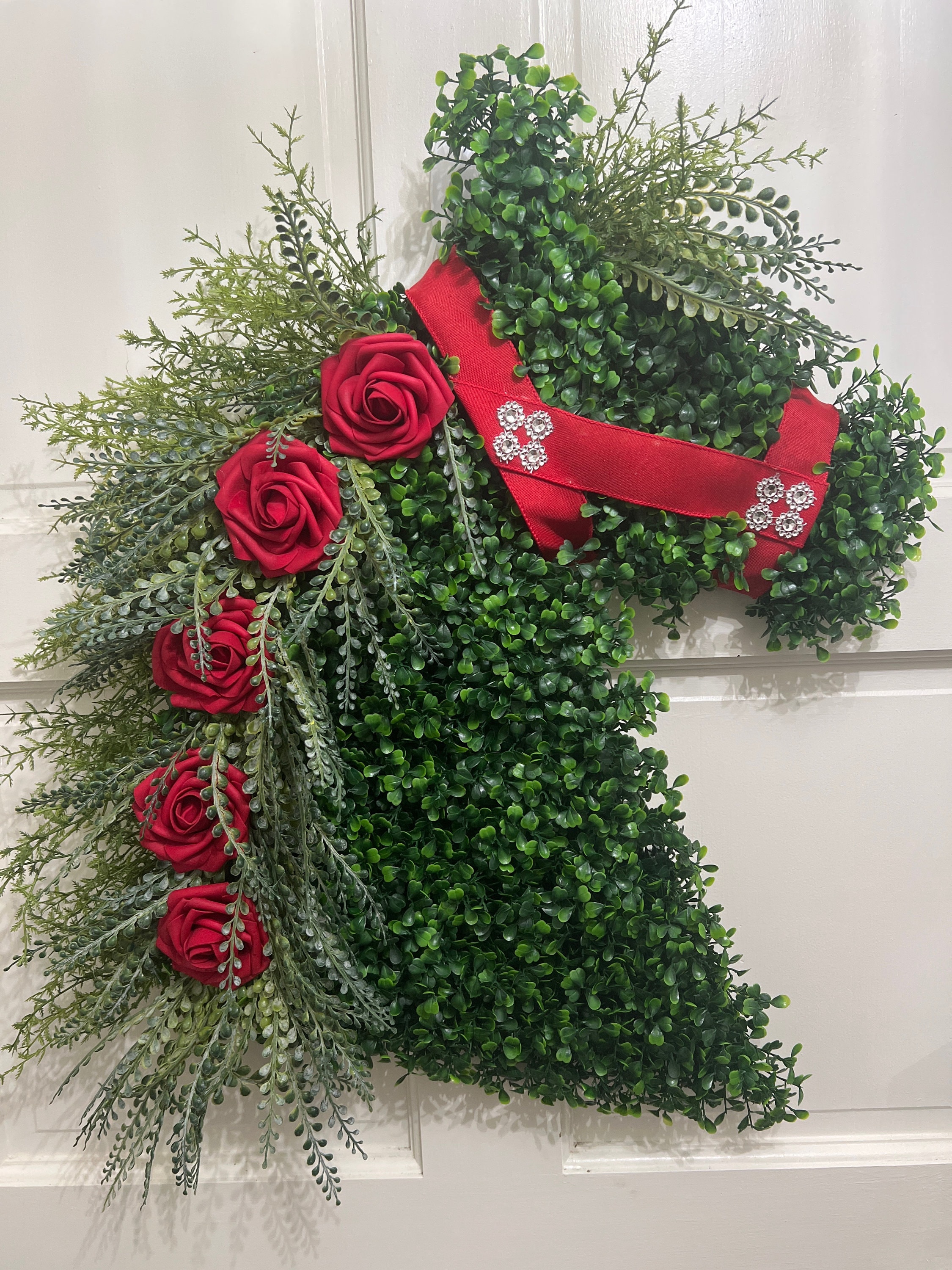Kentucky Derby Horse Wreath - Etsy