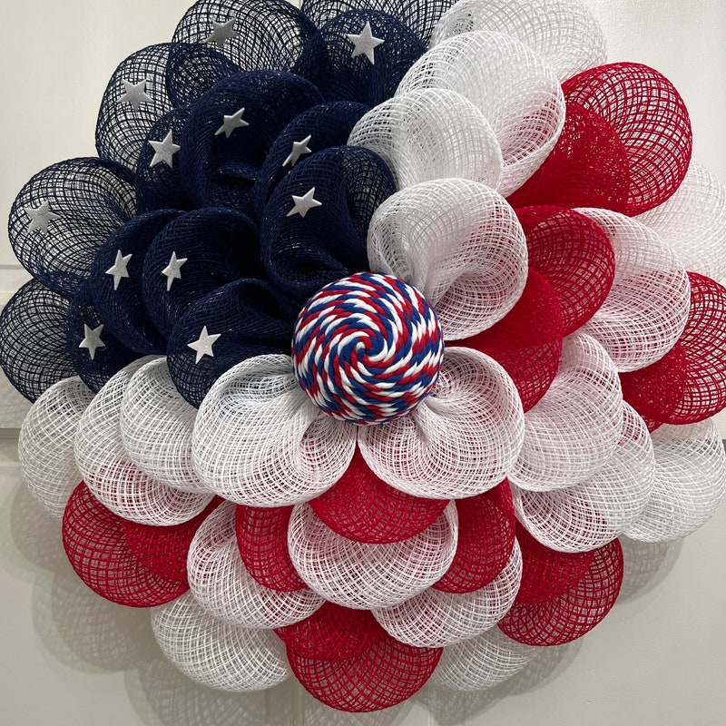 Patriotic Flowers - Etsy