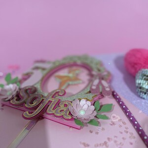 Ballerina Cake Topper - Etsy
