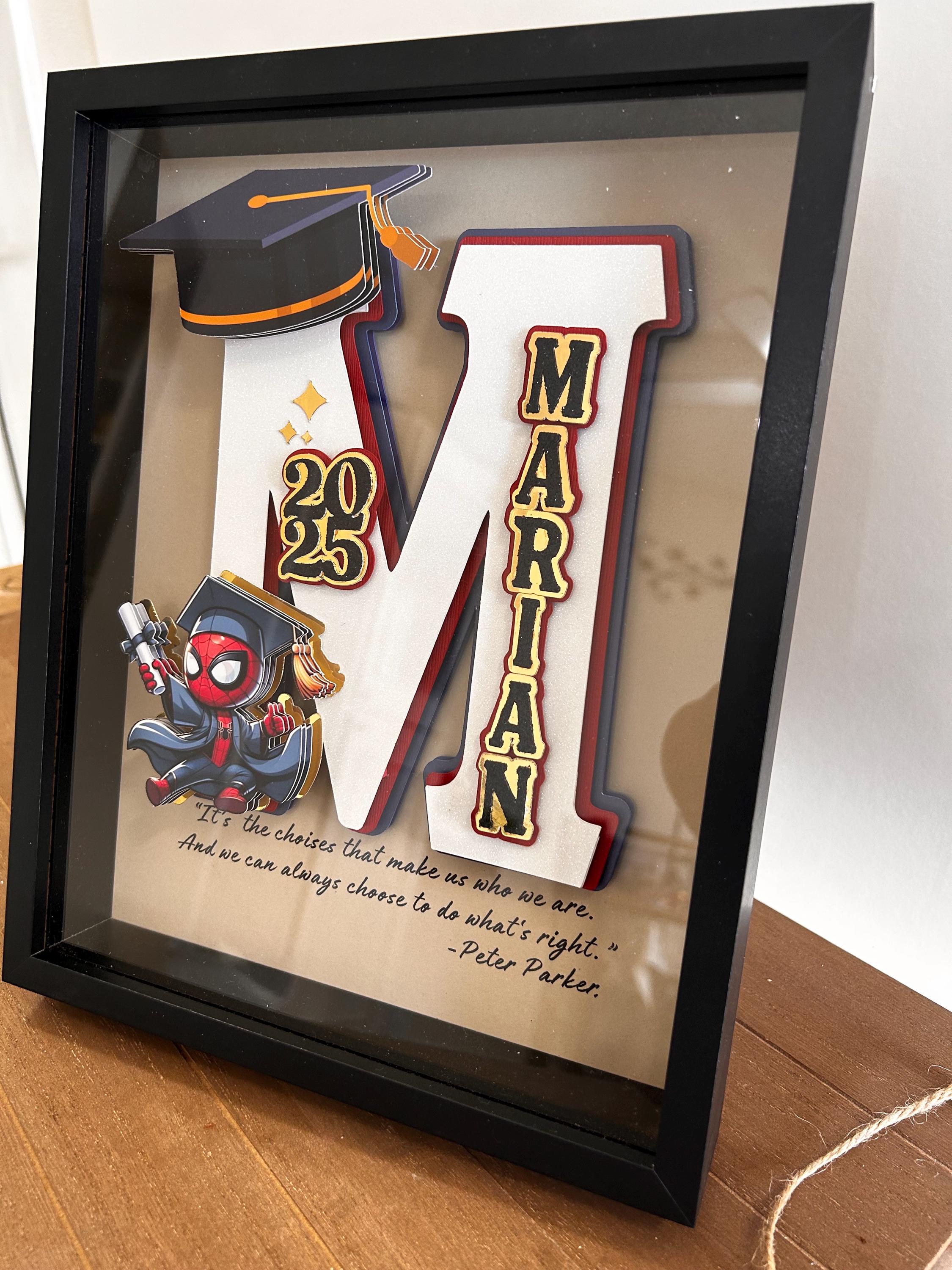 2025 Graduation 3d Letter Grad Decoration, Graduation Gift - Etsy