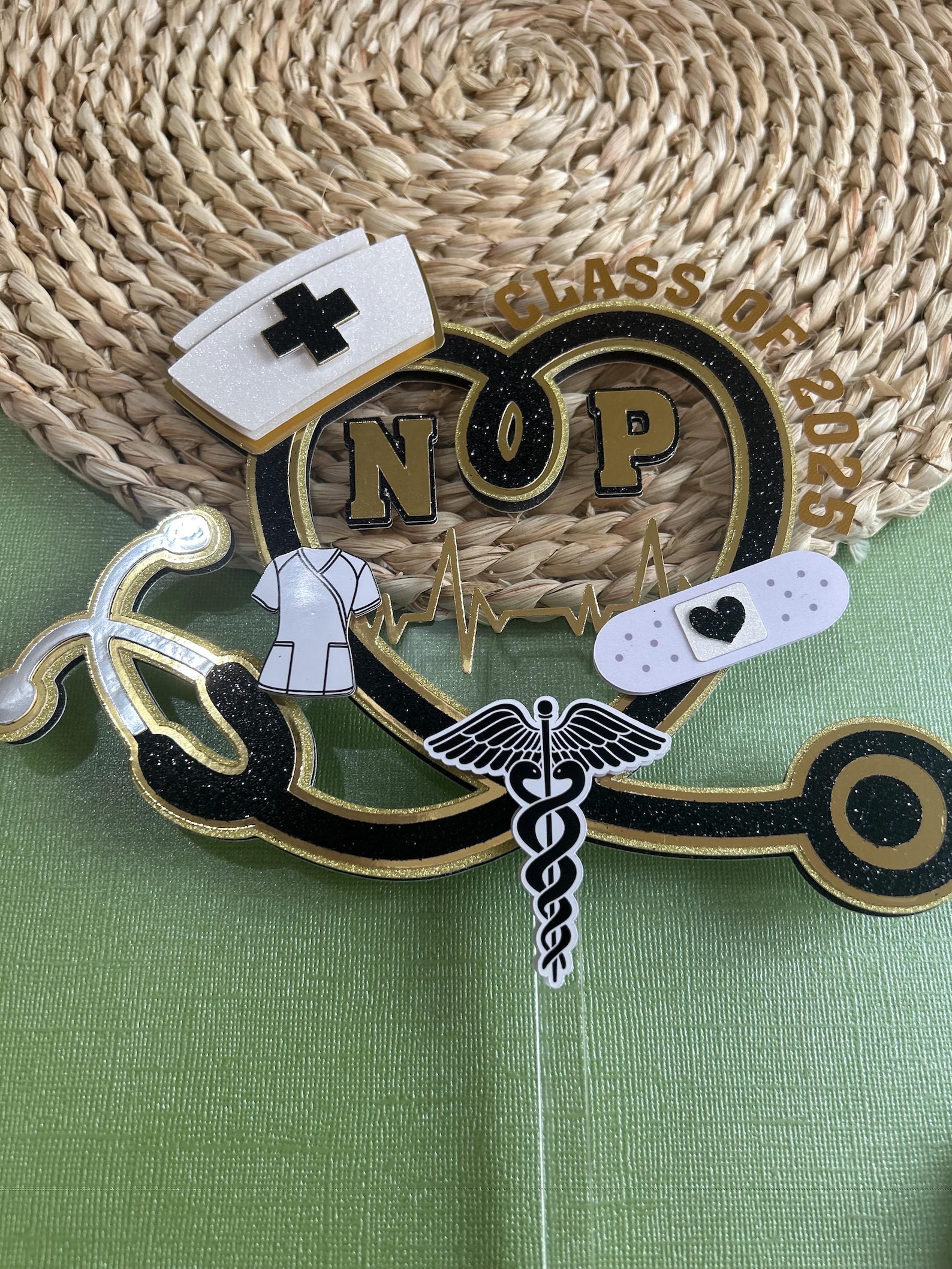 Nurse Practitioner Cake Topper, RN Cake Topper, Medical Cake Topper ...
