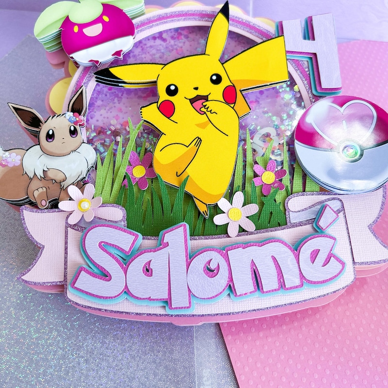Pikachu Cake Topper - Etsy