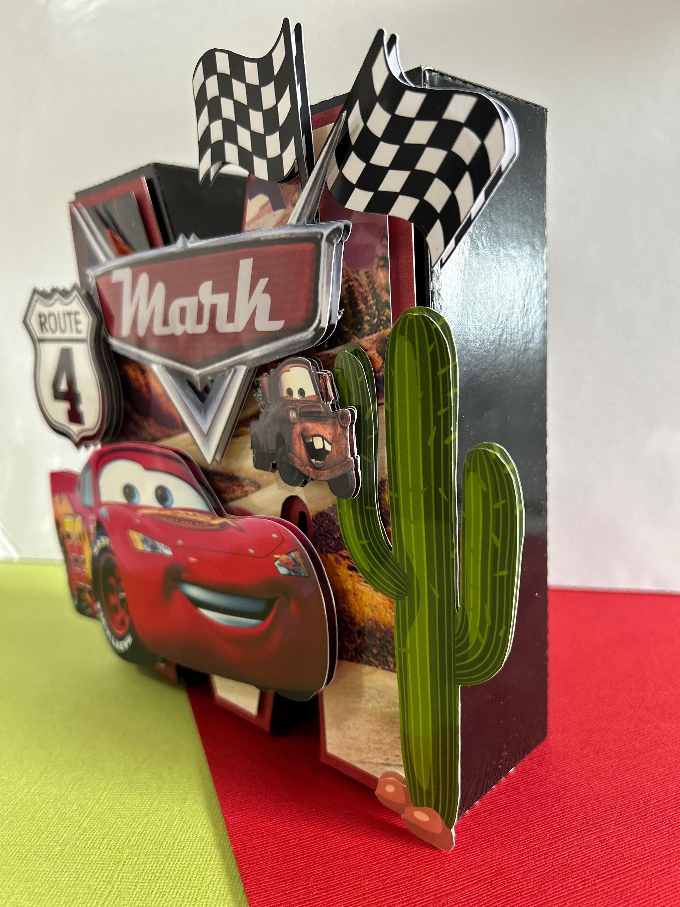 Cars 3D Letter Cars Party Decor Cars Birtday Decoration, Cars Cake ...