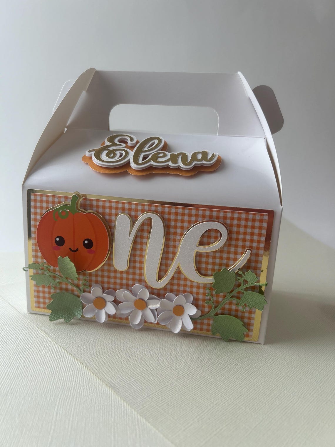 Little Pumpkin Treat Boxes, Pumpkin Gable Boxes, Treat Box, Fall Treat ...