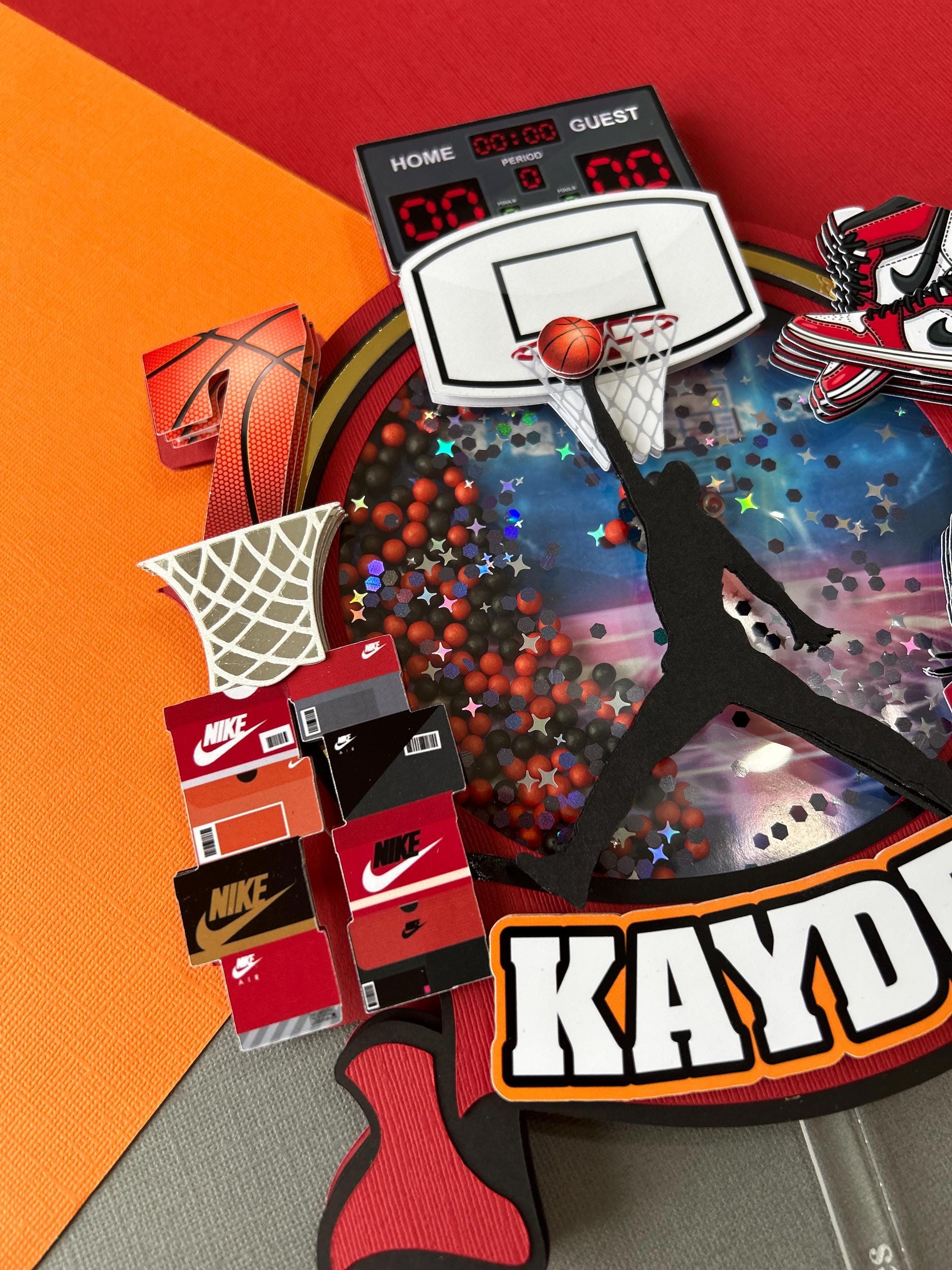 Sneaker Cake Topper Jordan Cake Topper Jordan Inspired Decoration ...