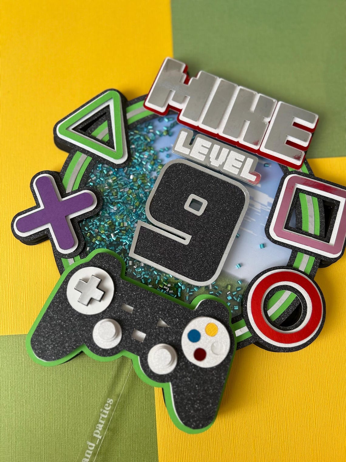 Gamer Cake Topper - Etsy