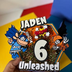 Dogman Cake Topper Dogman Party Decor - Etsy