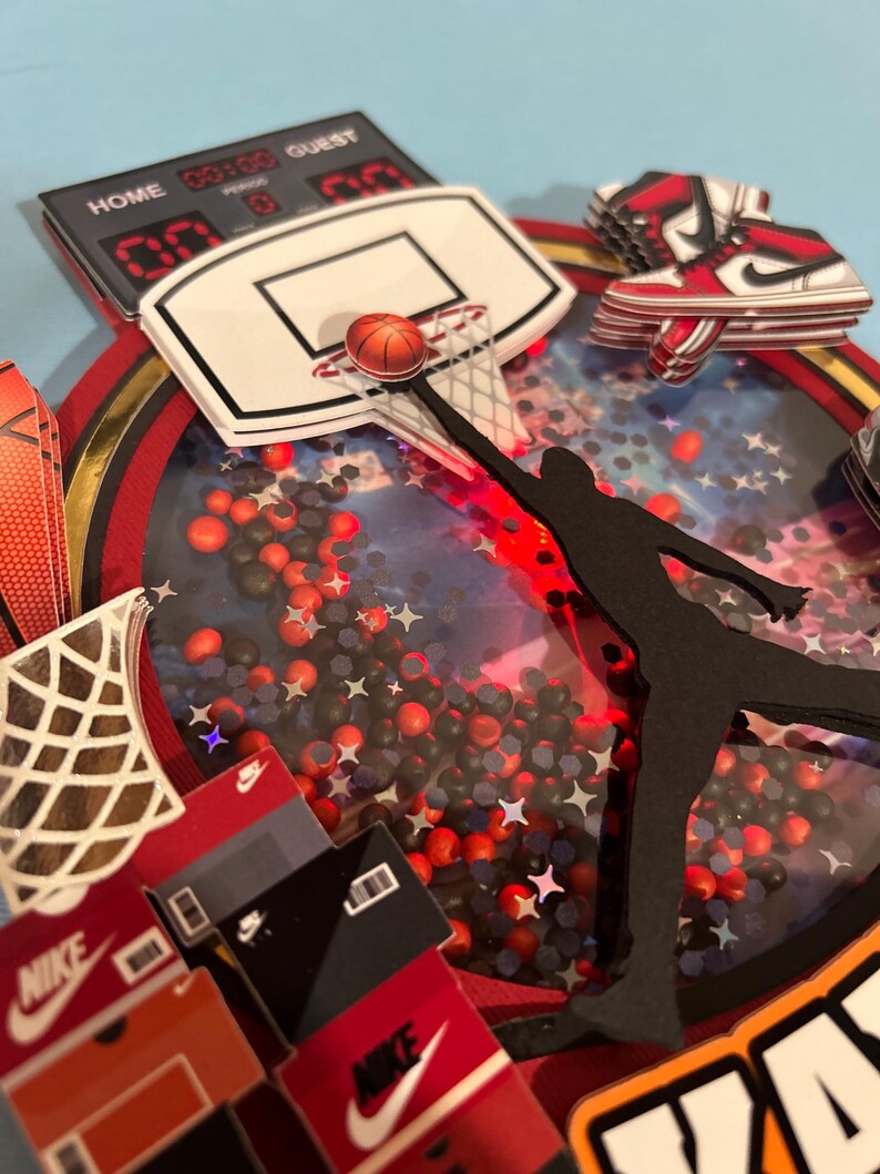 Sneaker Cake Topper Jordan Cake Topper Jordan Inspired Decoration ...