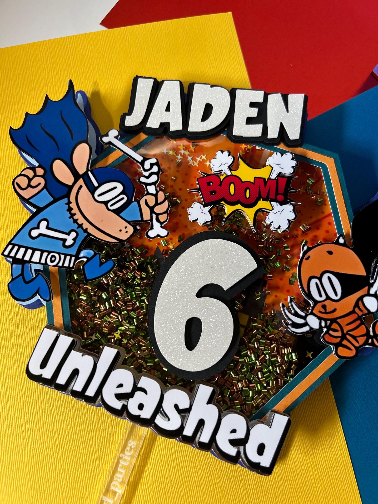 Dogman Cake Topper Dogman Party Decor - Etsy