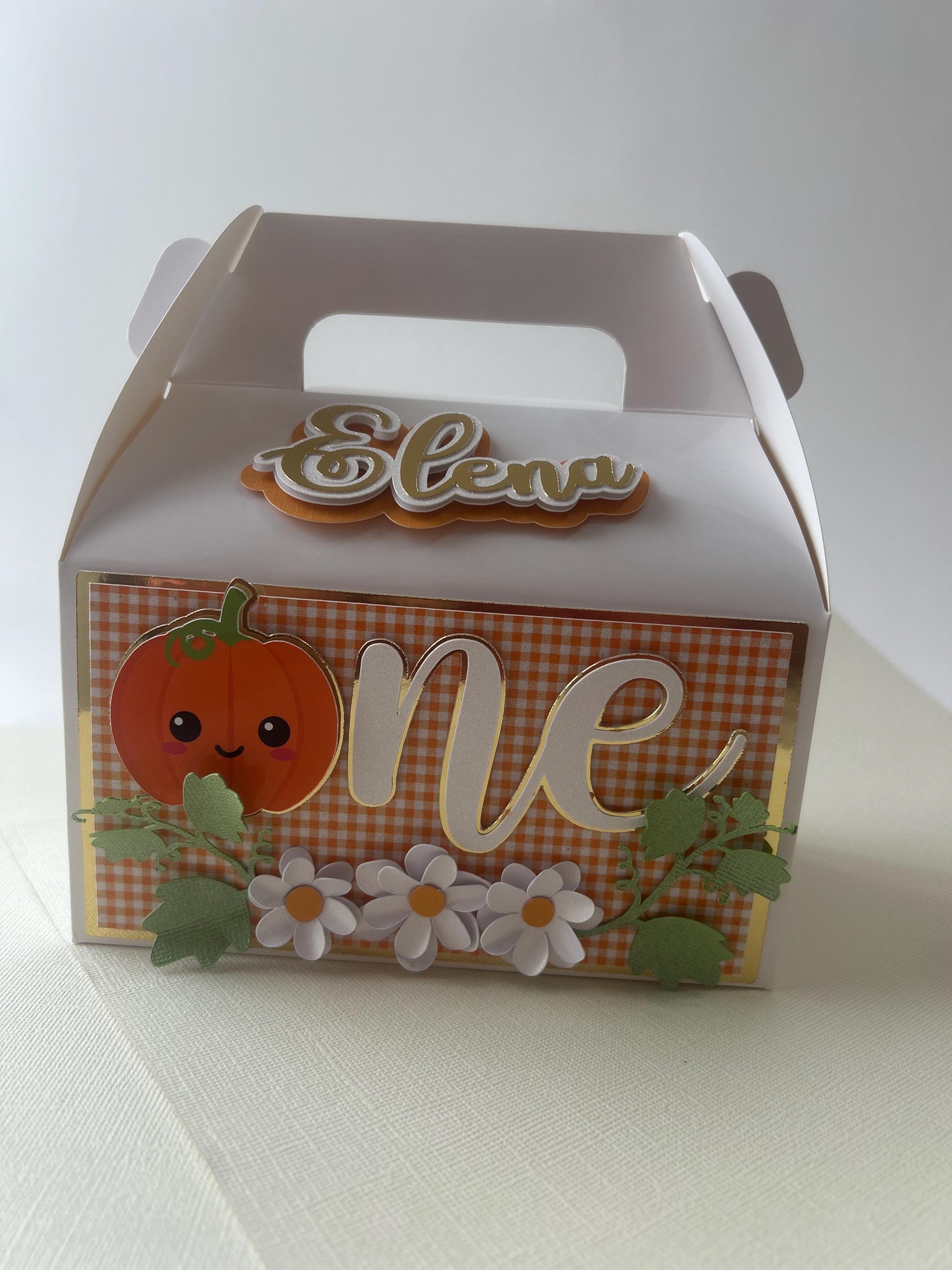 Little Pumpkin Treat Boxes, Pumpkin Gable Boxes, Treat Box, Fall Treat ...