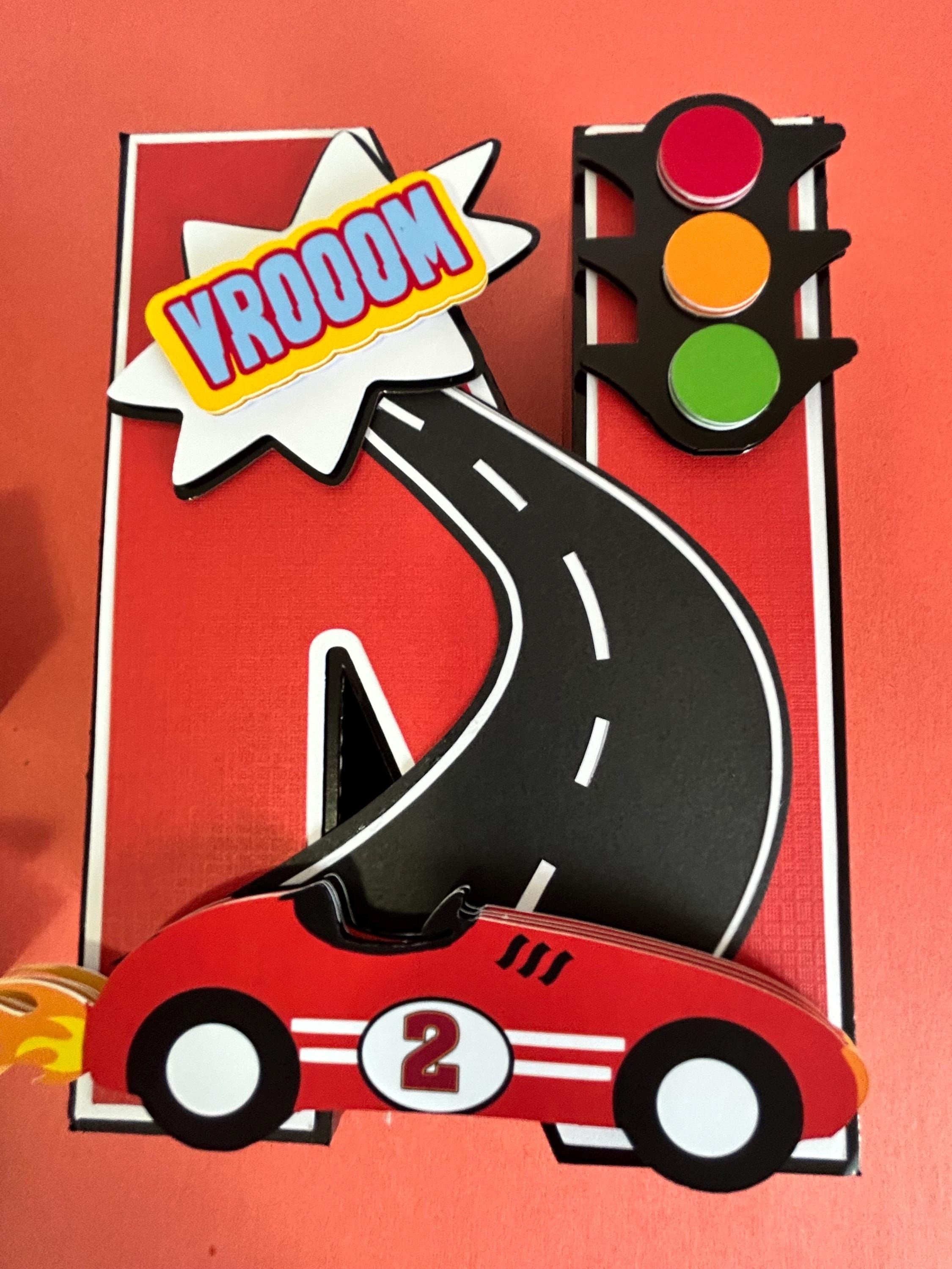 Cars 3d Letter Cars Party Decor Cars Center Pieces 3d Letter - Etsy