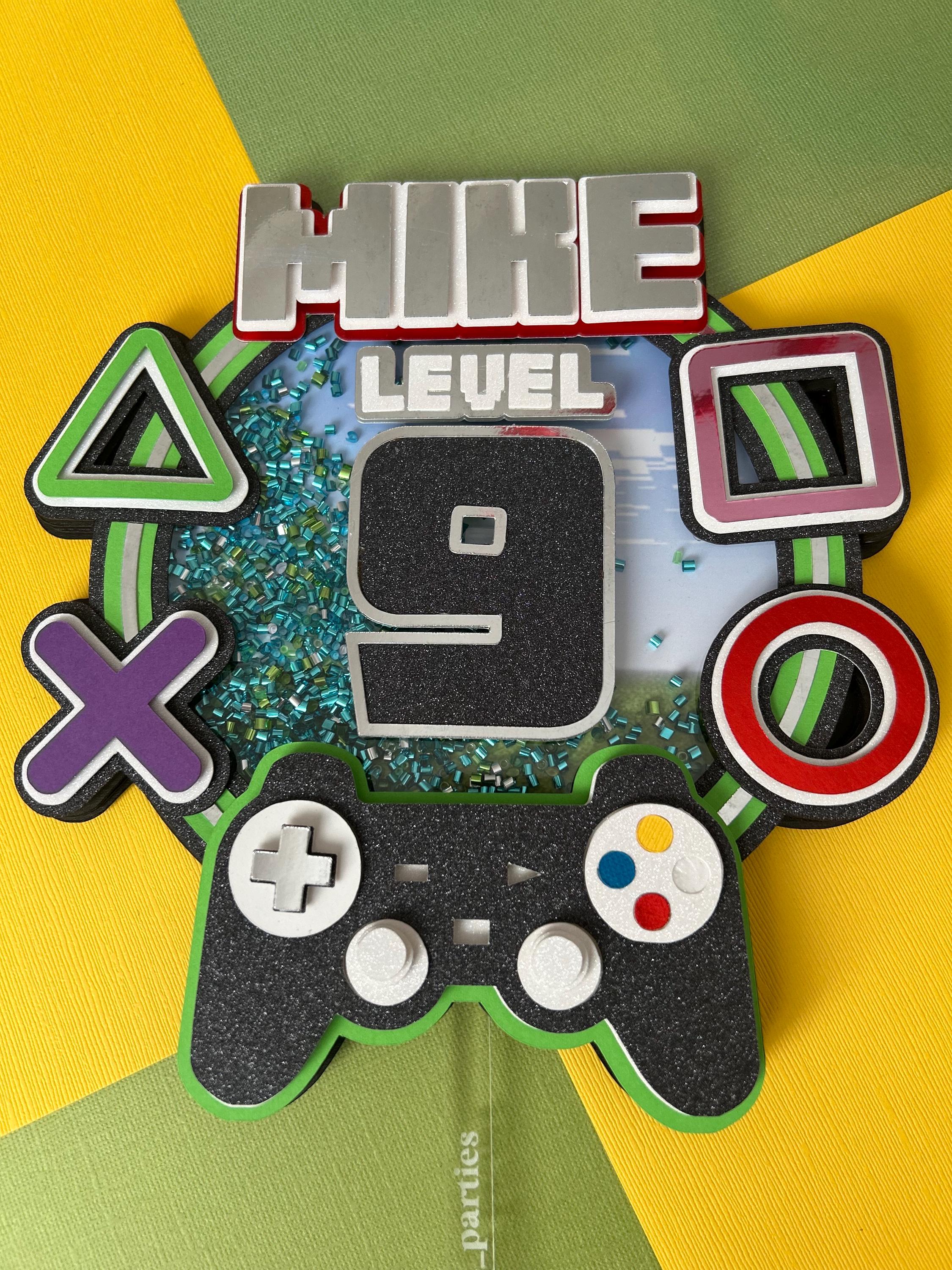 Gamer Cake Topper - Etsy