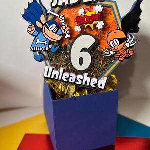 Dogman Cake Topper Dogman Party Decor - Etsy