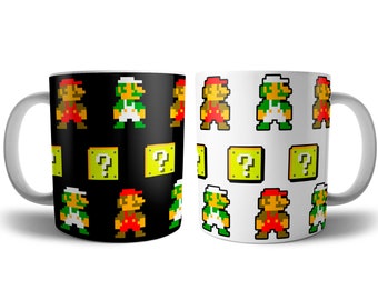 Super Mario Mug Template | Etsy