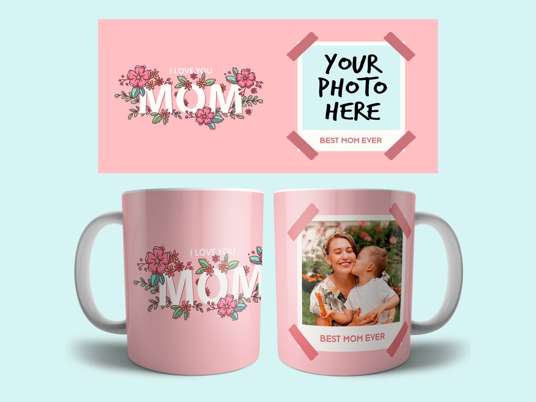 Día De La Madre TAZA PLANTILLA, La Mejor Mamá Taza Plantilla, Best Mom ...