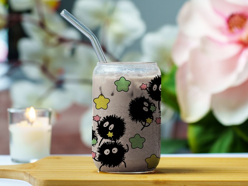 5 Soot sprites 16oz GLASS CAN TEMPLATE Pack, Soot sprites glass can ...