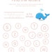 Trace & Color Worksheet - Etsy