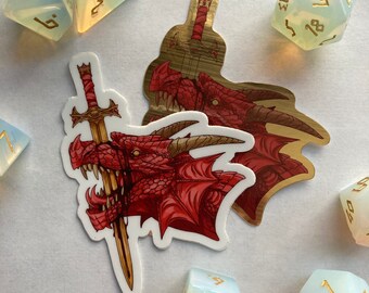 Dnd Sword Sticker - Etsy