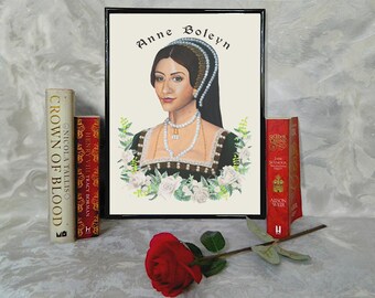 Anne Boleyn Poster - Etsy UK