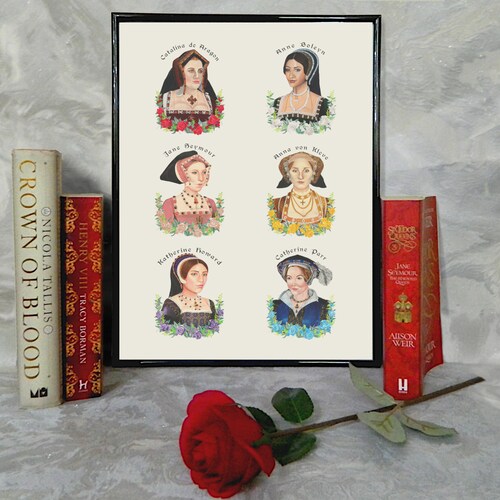 The Six Wives of Henry VIII unframed - Etsy