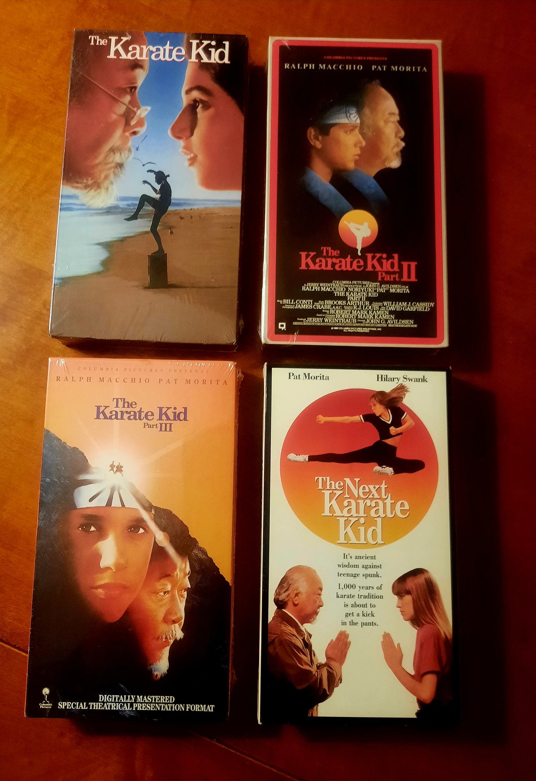 The Karate Kid Movies - VHS - Etsy