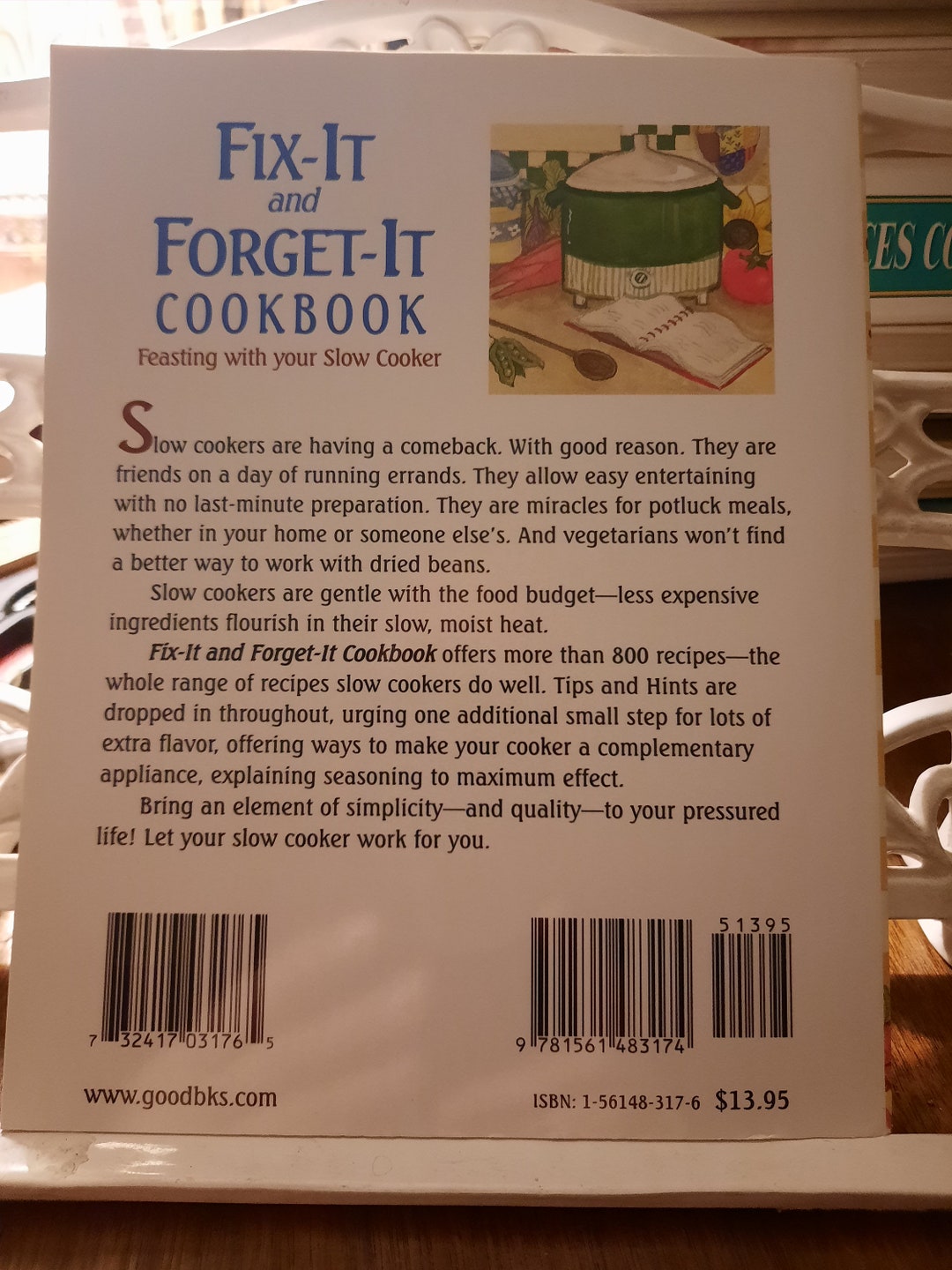 Fix-it and Forget-it Cookbook - Feasting With Your Slow Cooker - Etsy
