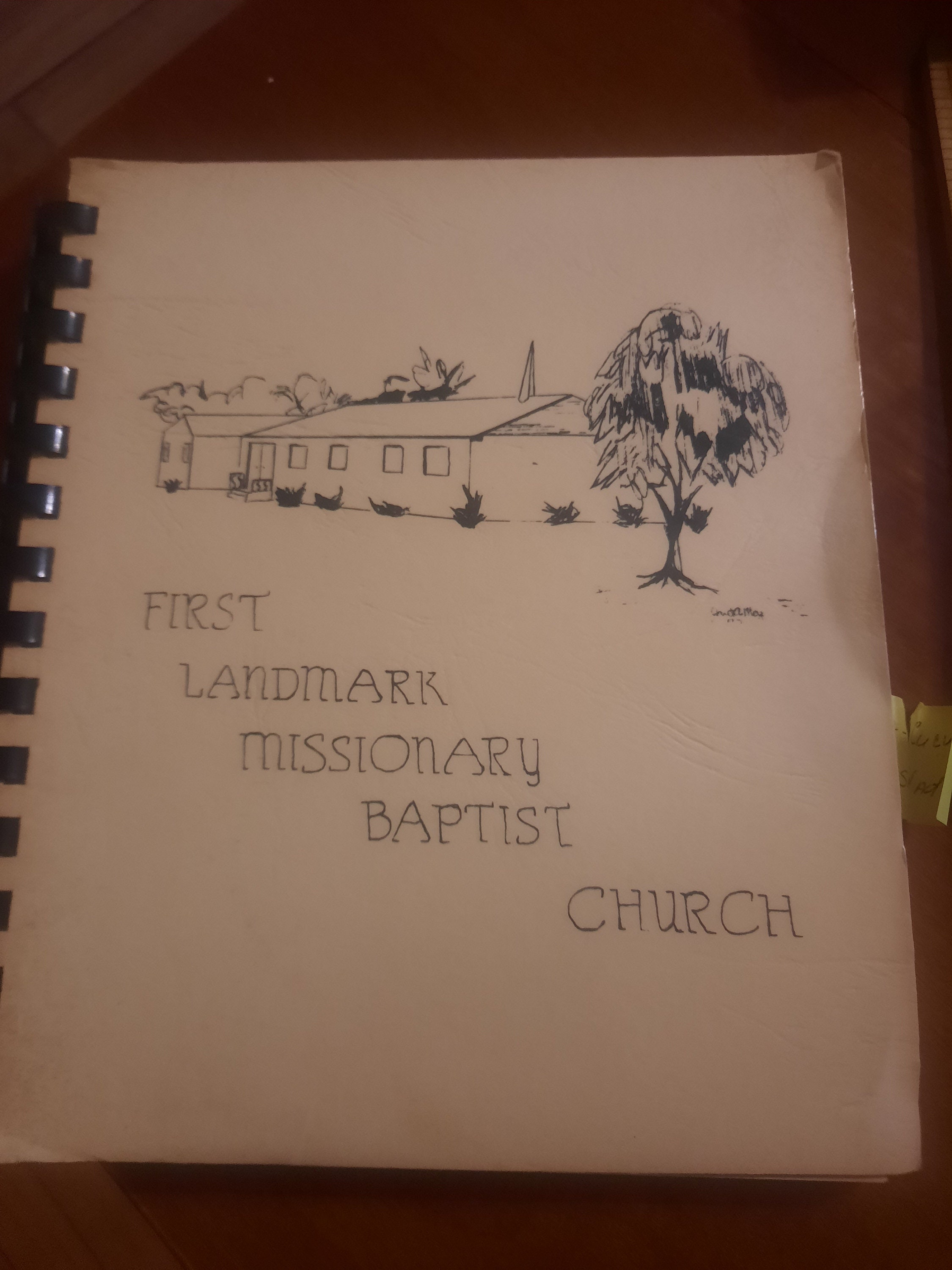 First Landmark Missionary Baptist Church Cookbook - Etsy