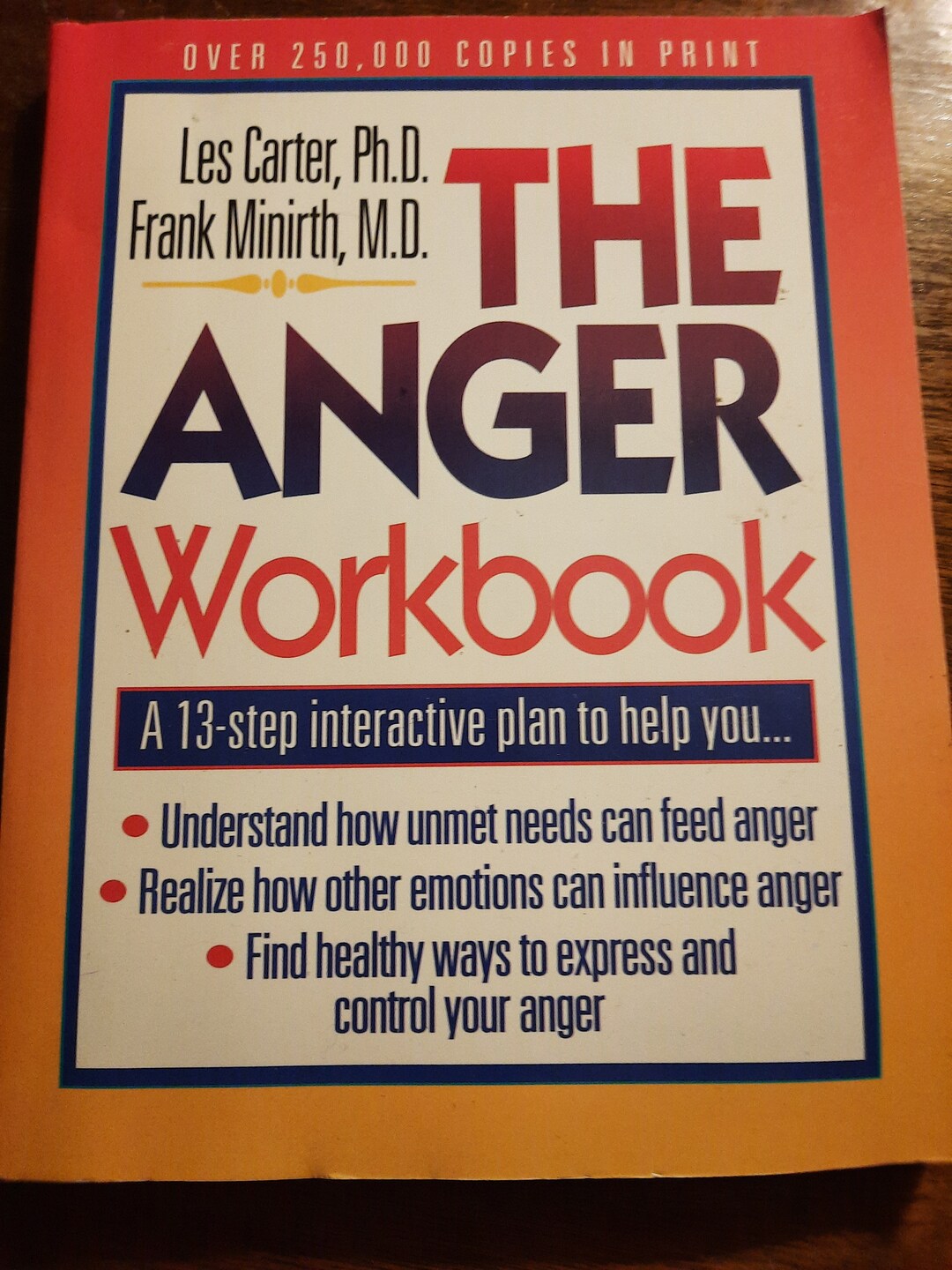 The Anger Workbook - Etsy