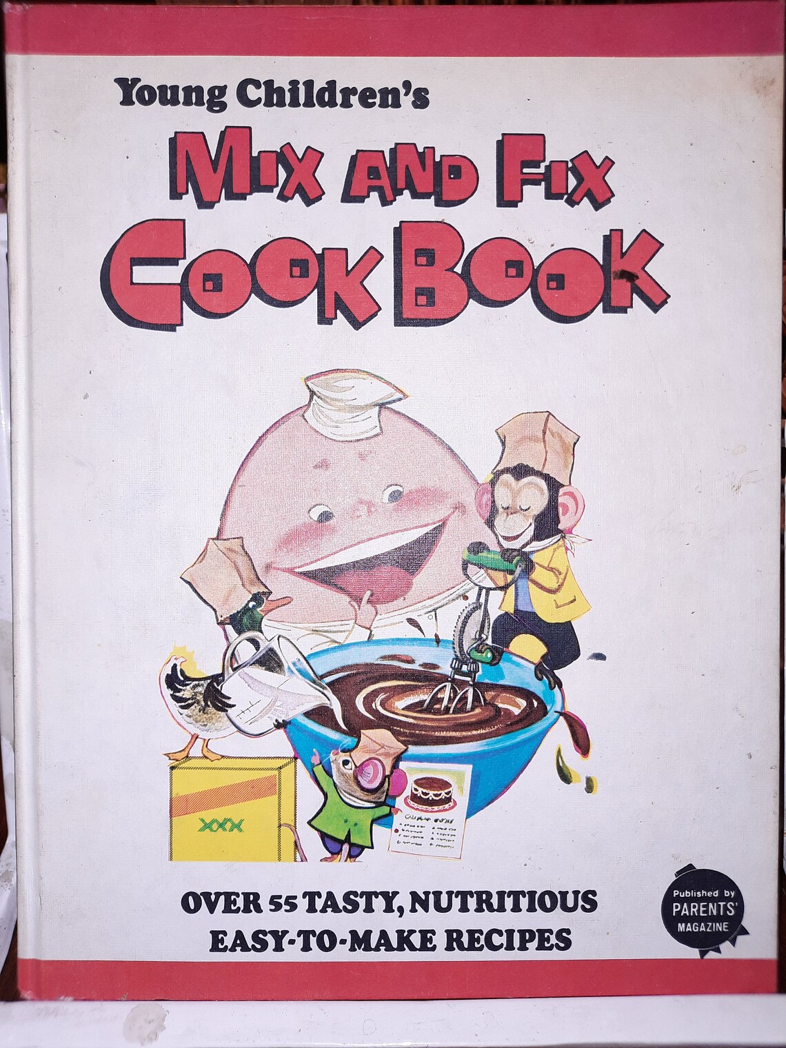 Young Children's Mix and Fix Cookbook - Etsy