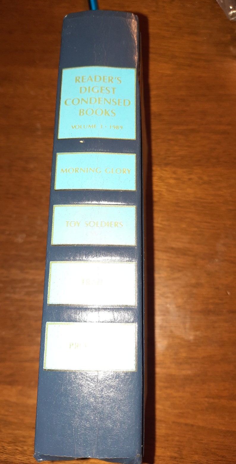 Reader's Digest Condensed Books, Vol 3, 1989 - Etsy