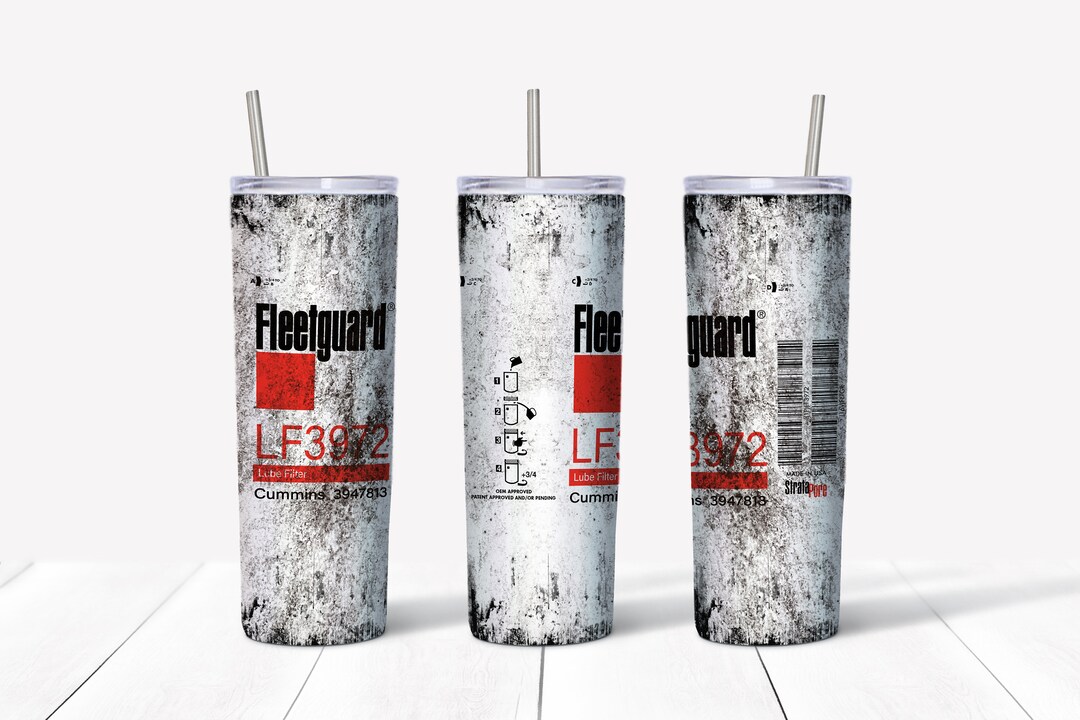 Cummins, Fleetguard, Tumbler, Oil, Grunge, Filter, Oil Filter ...