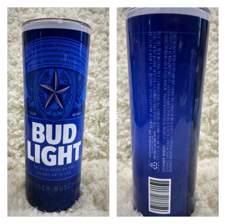 Beer Can, Tumbler, Beer Cup, Budweiser, Bud Light, Miller Lite, Coors ...
