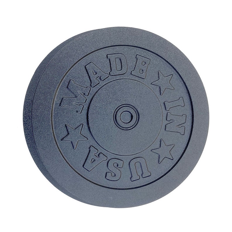 Made in USA 25-45 LB Concrete Cement Weight Plate Mold, Mold for DIY ...