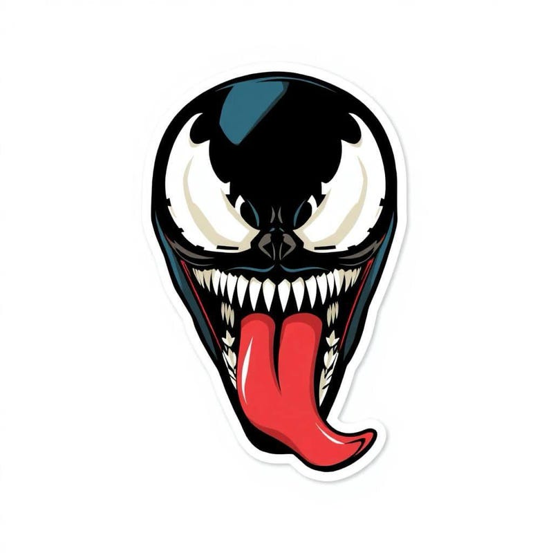 Venom Sticker - Etsy