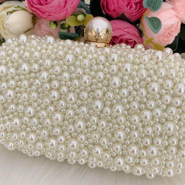 Pearl Handbags for Women - Etsy