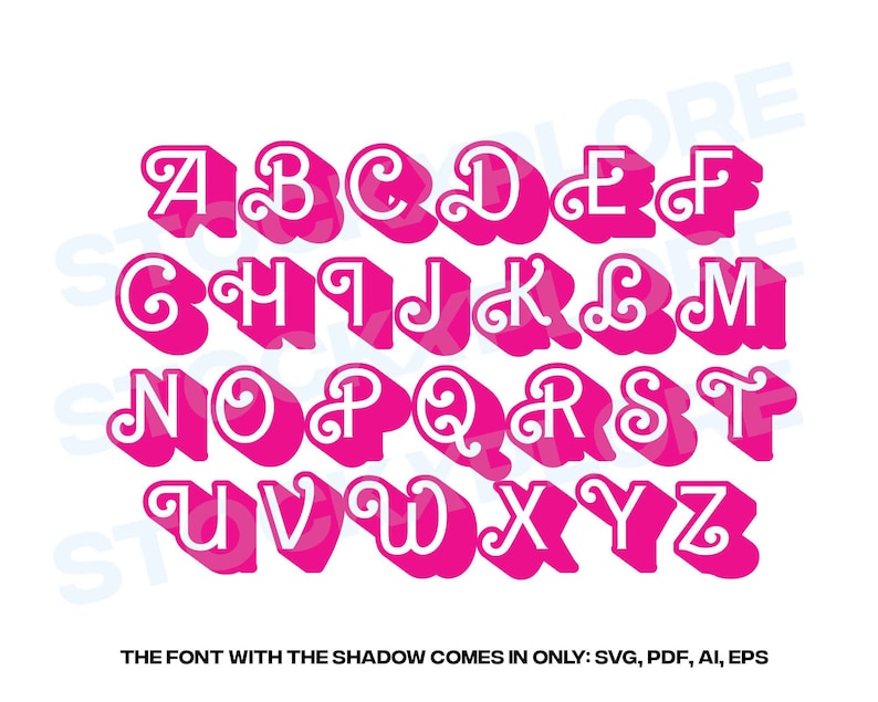 Dolly Font Bundle Digital Files: Pdf, Svg, Ai, Eps, Dxf, Ttf, Otf ...