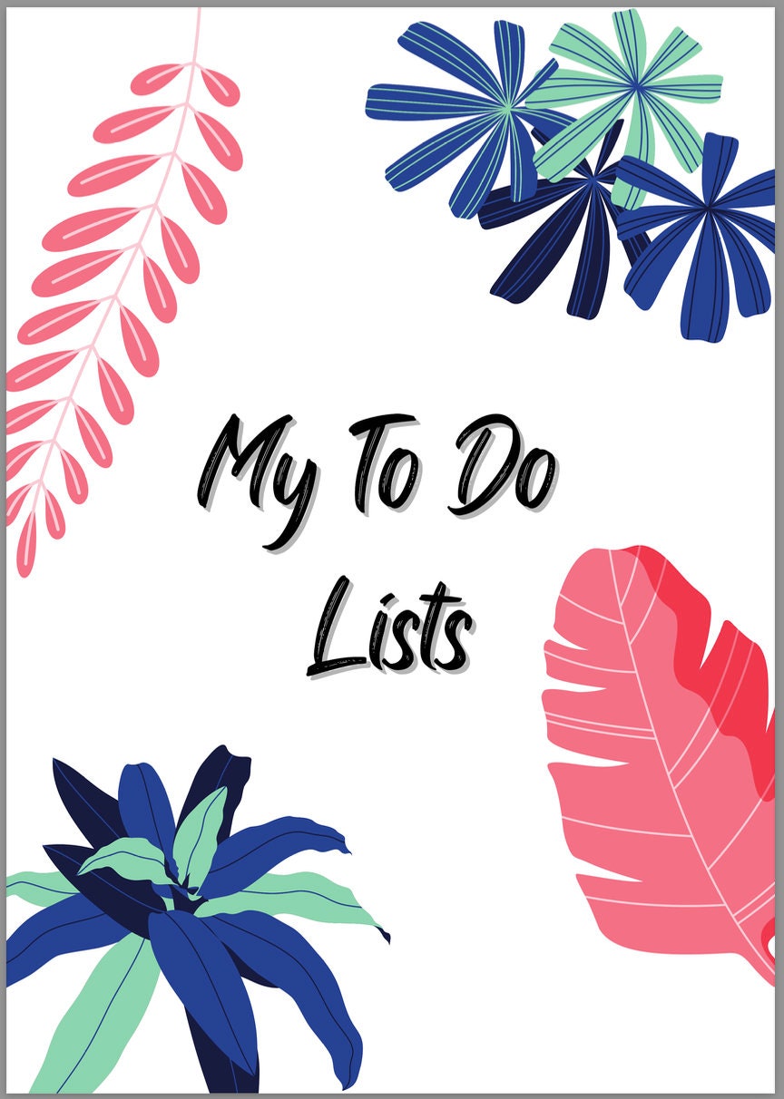 Printable To-do List Planner/organiser - Etsy