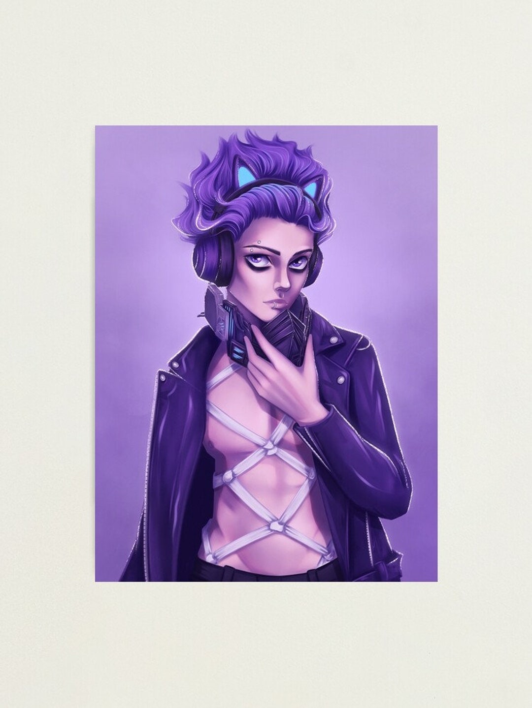 Shibari Catboy Gamer Adult Hitoshi Poster - Etsy